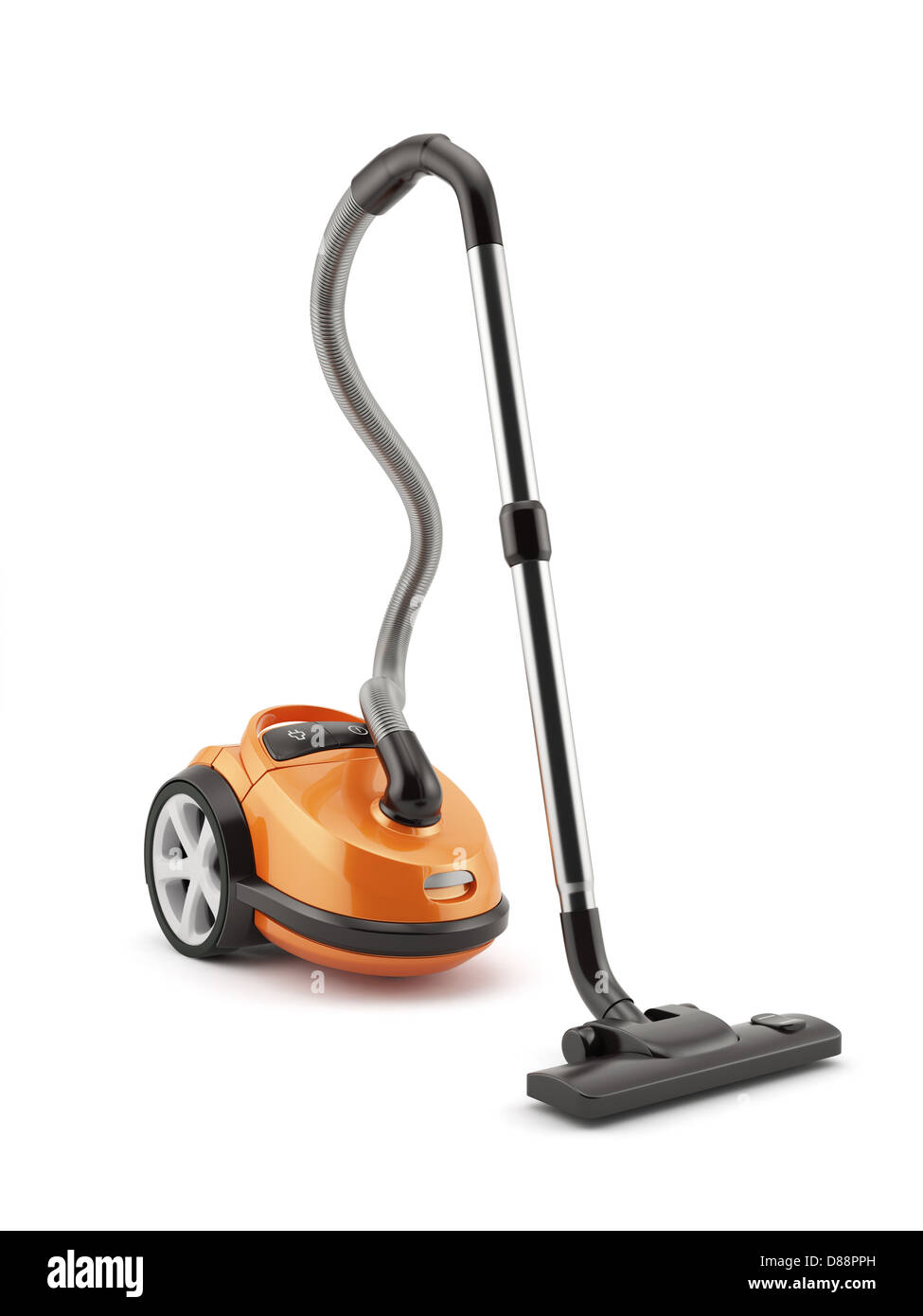 3d render of vacuum cleaner isolated on white background Stock Photo ...