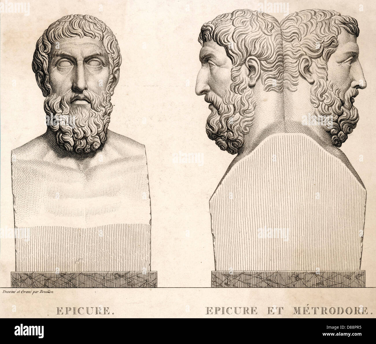 Greek philosopher metrodorus hi-res stock photography and images - Alamy