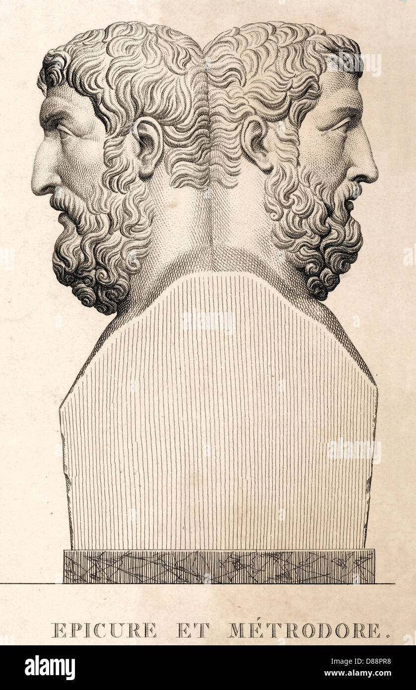 Greek philosopher metrodorus hi-res stock photography and images - Alamy