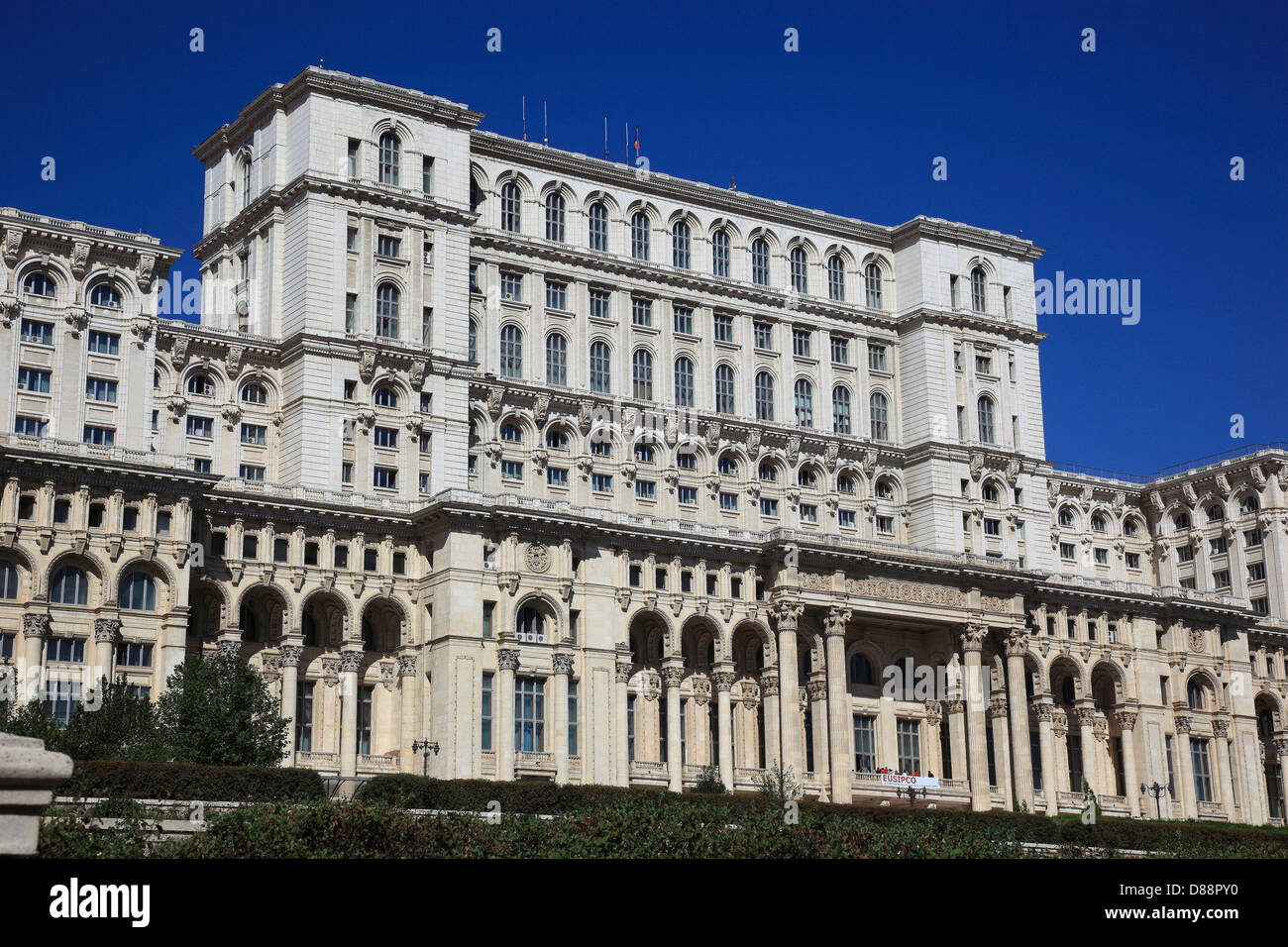 The Palace of the Parliament, Palatul Parlamentului, in Bucharest ...