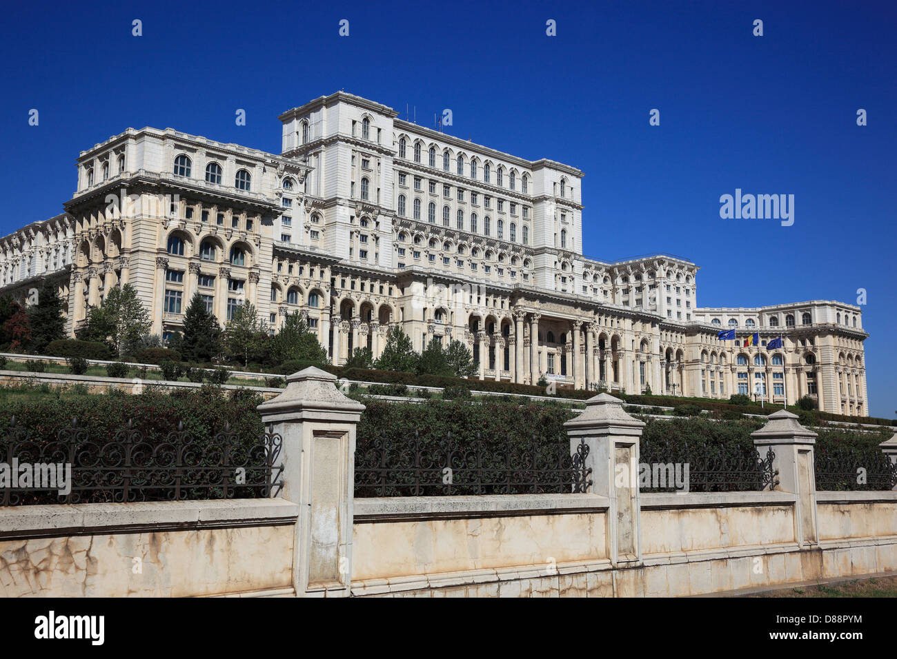 The Palace of the Parliament, Palatul Parlamentului, in Bucharest ...