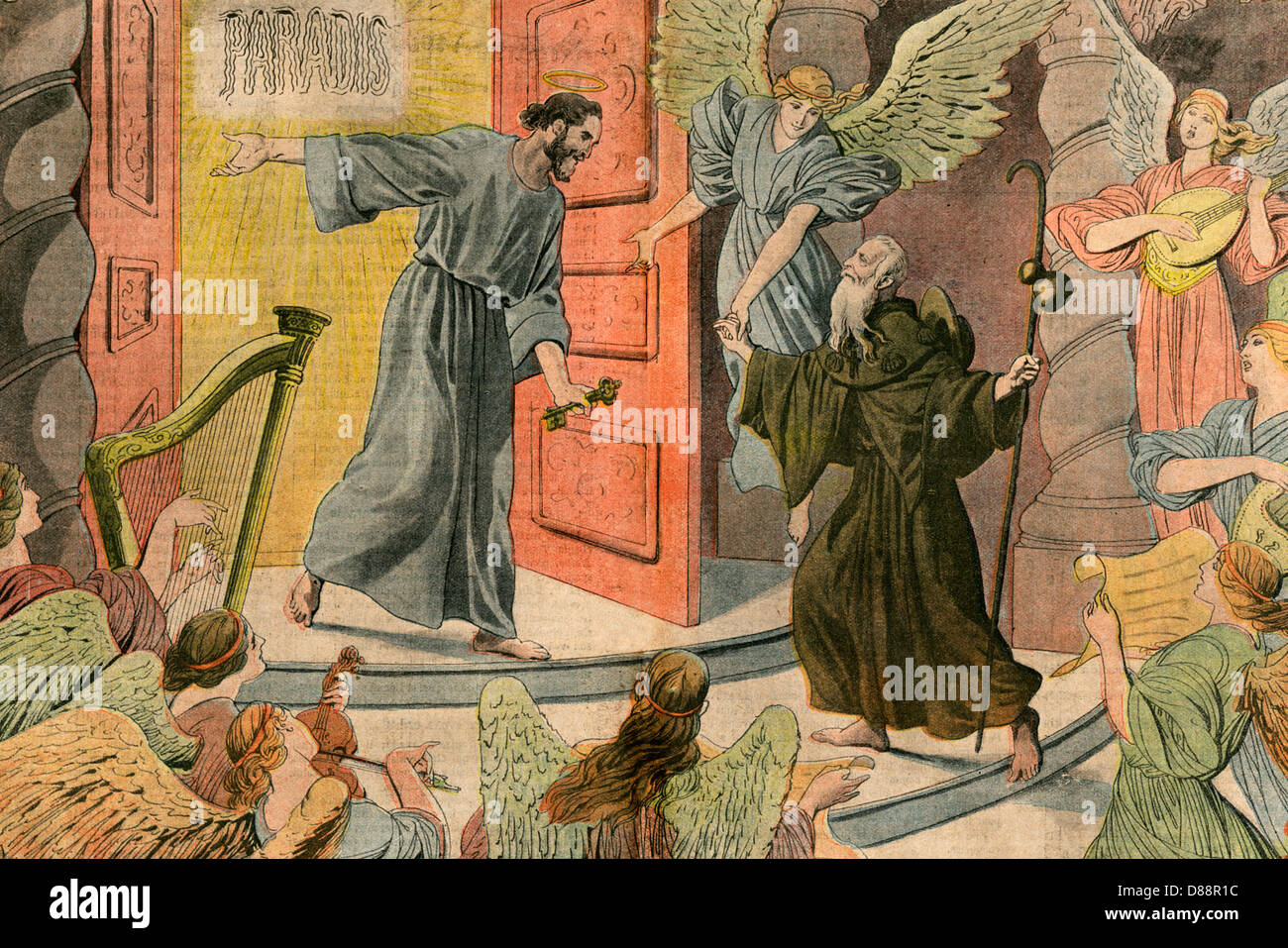 ARRIVING IN HEAVEN Stock Photo - Alamy