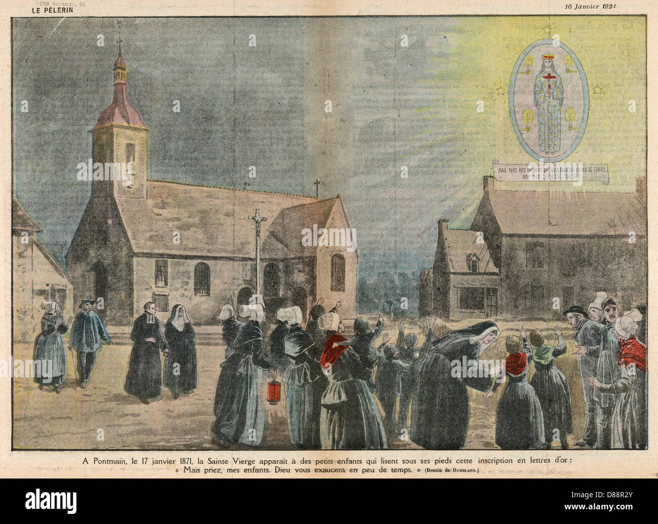 Pontmain vision hi-res stock photography and images - Alamy