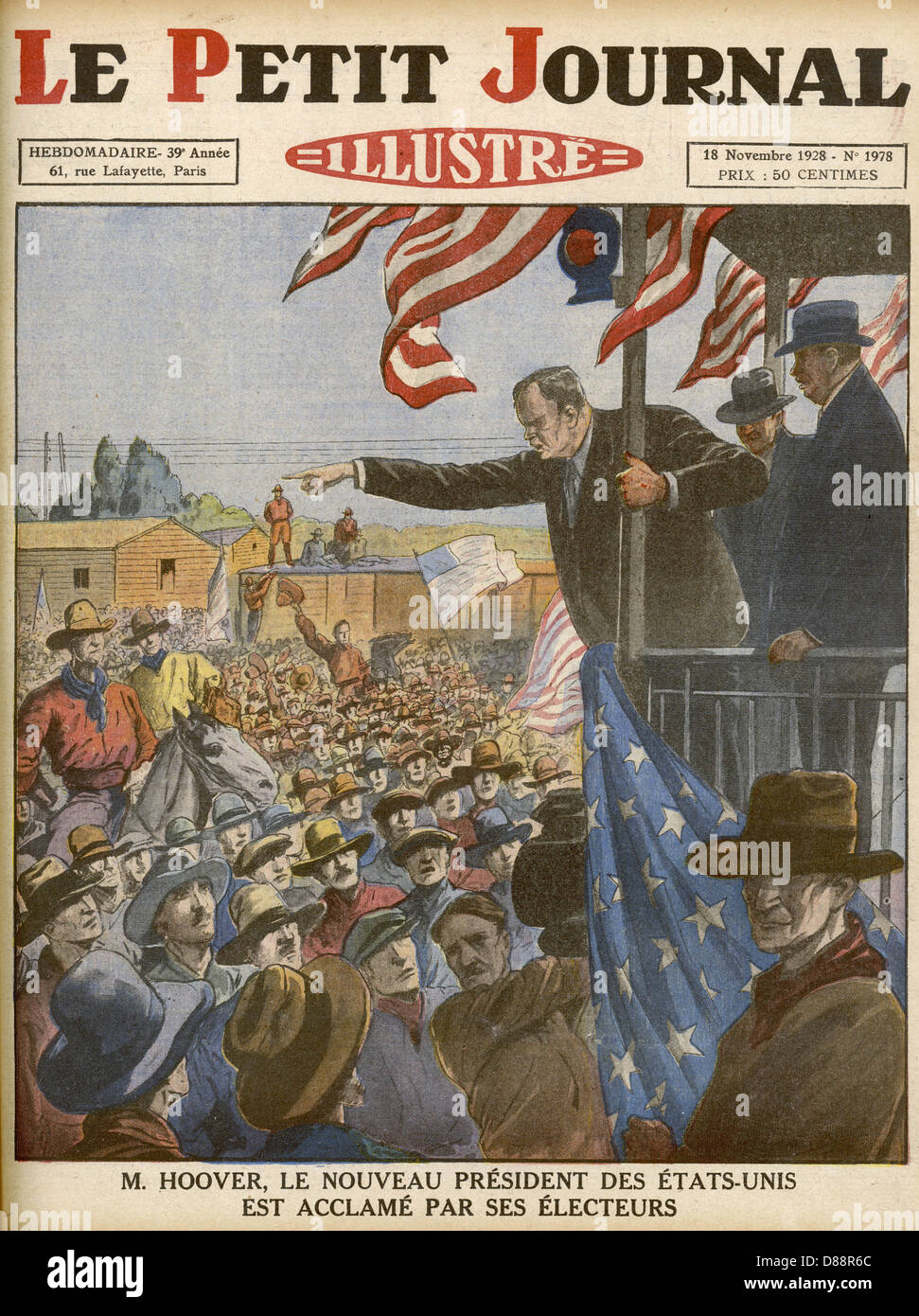 Herbert Hoover Campaign Poster