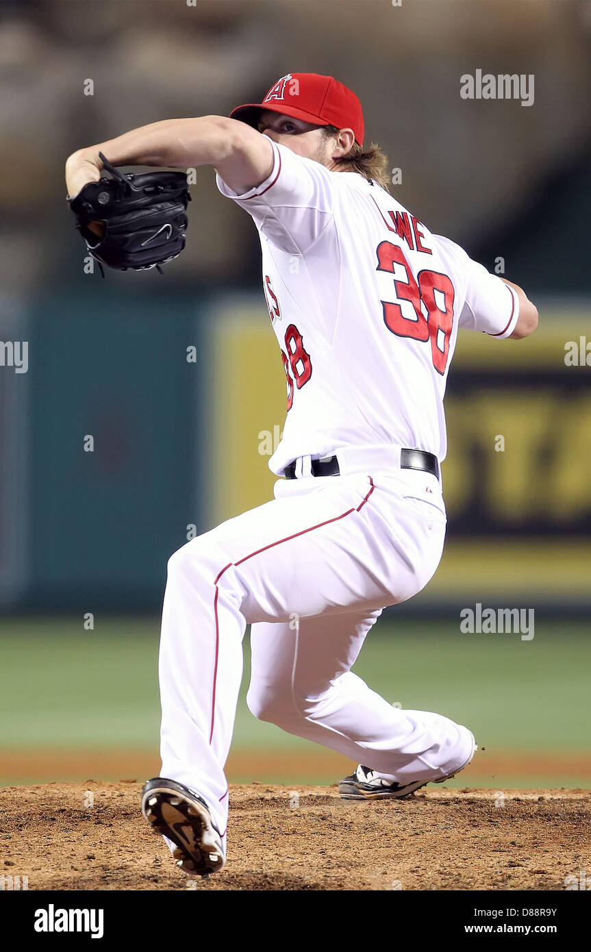 Anaheim, California, USA. 21st May 2013. Los Angeles Angels relief ...