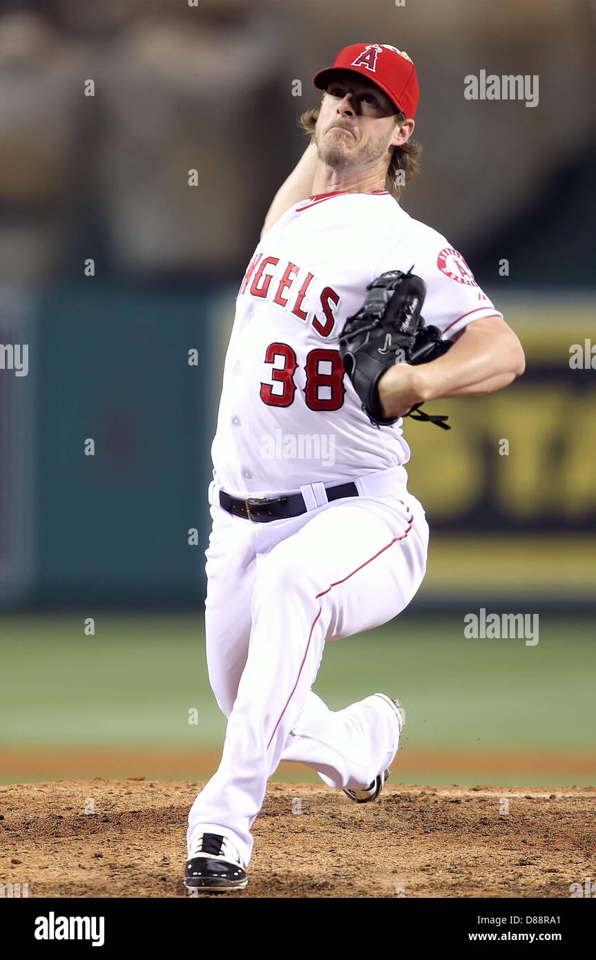 Anaheim, California, USA. 21st May 2013. Los Angeles Angels relief ...