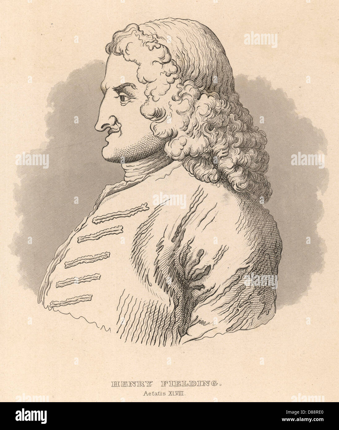 English novelist henry fielding hi-res stock photography and images - Alamy