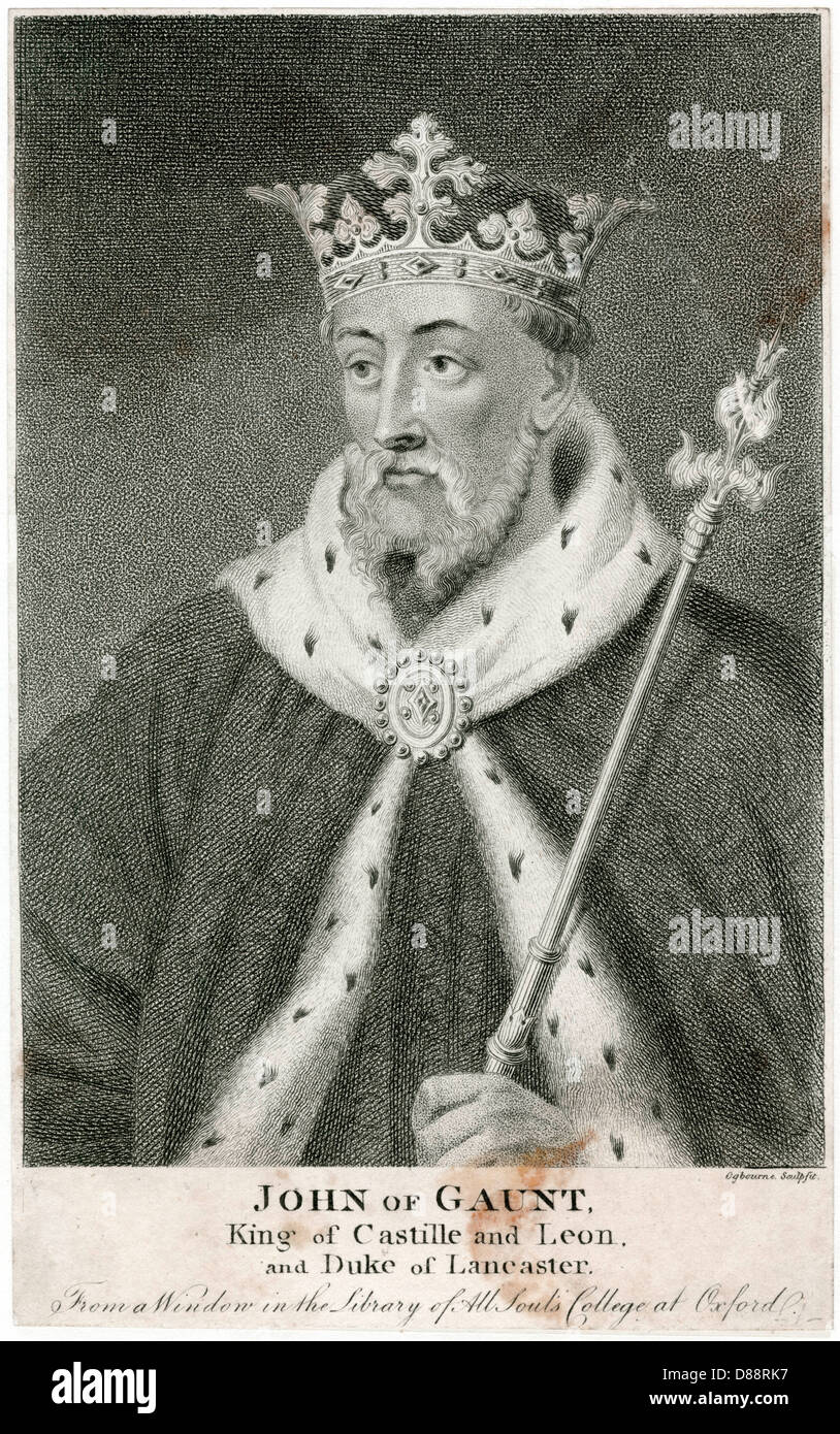 JOHN OF GAUNT Stock Photo - Alamy