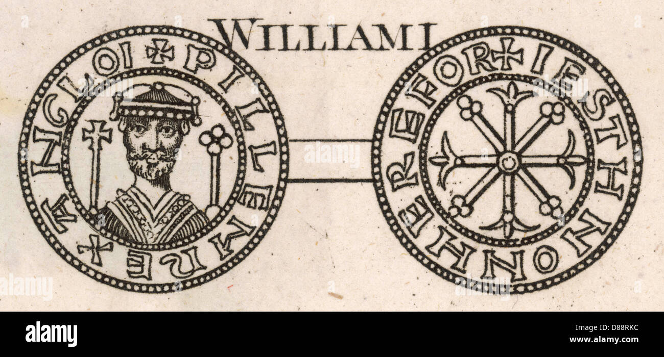 William the conqueror coin hi-res stock photography and images - Alamy