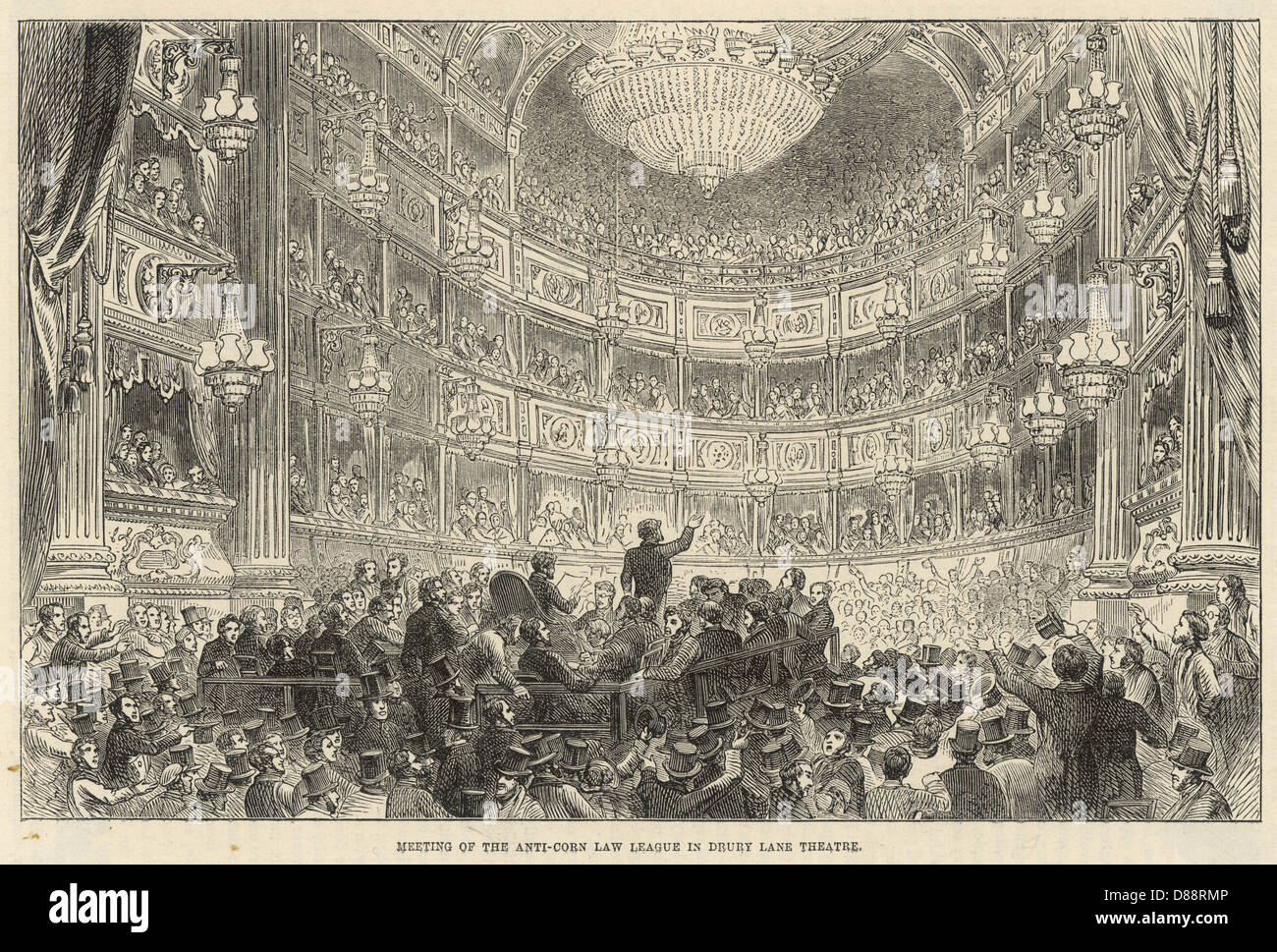 Anti corn law meeting hi-res stock photography and images - Alamy