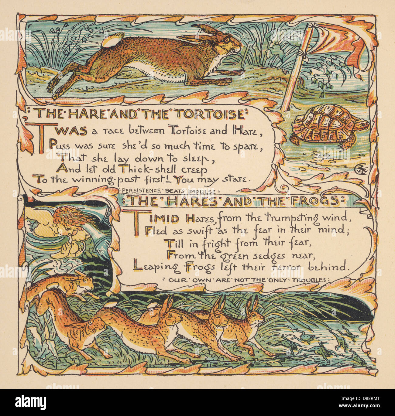 Tortoise and the hare hi-res stock photography and images - Alamy