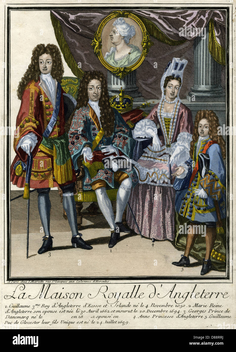 George iii family hi-res stock photography and images - Alamy