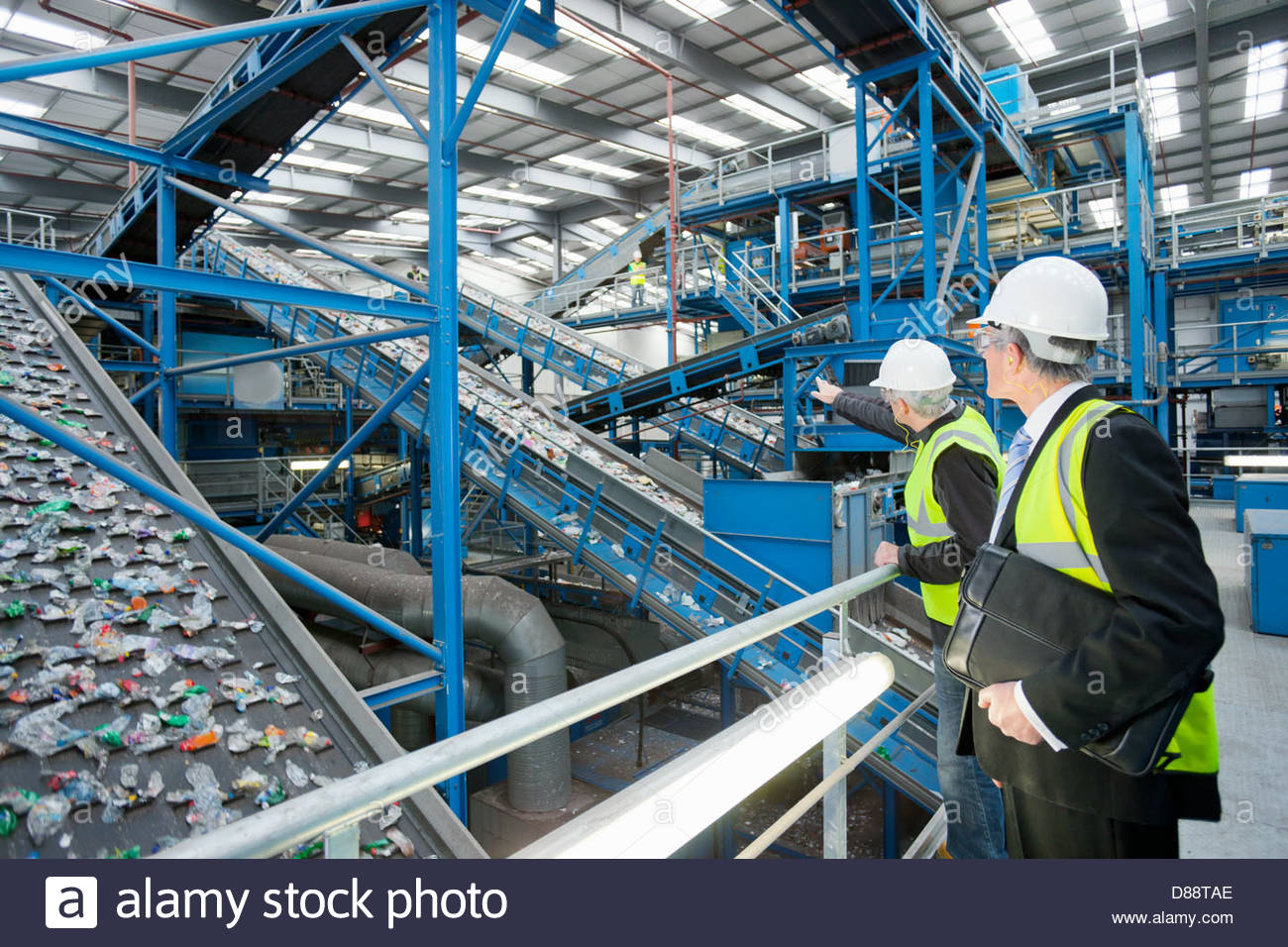Plastic Recycling Factory Stock Photos & Plastic Recycling Factory ...