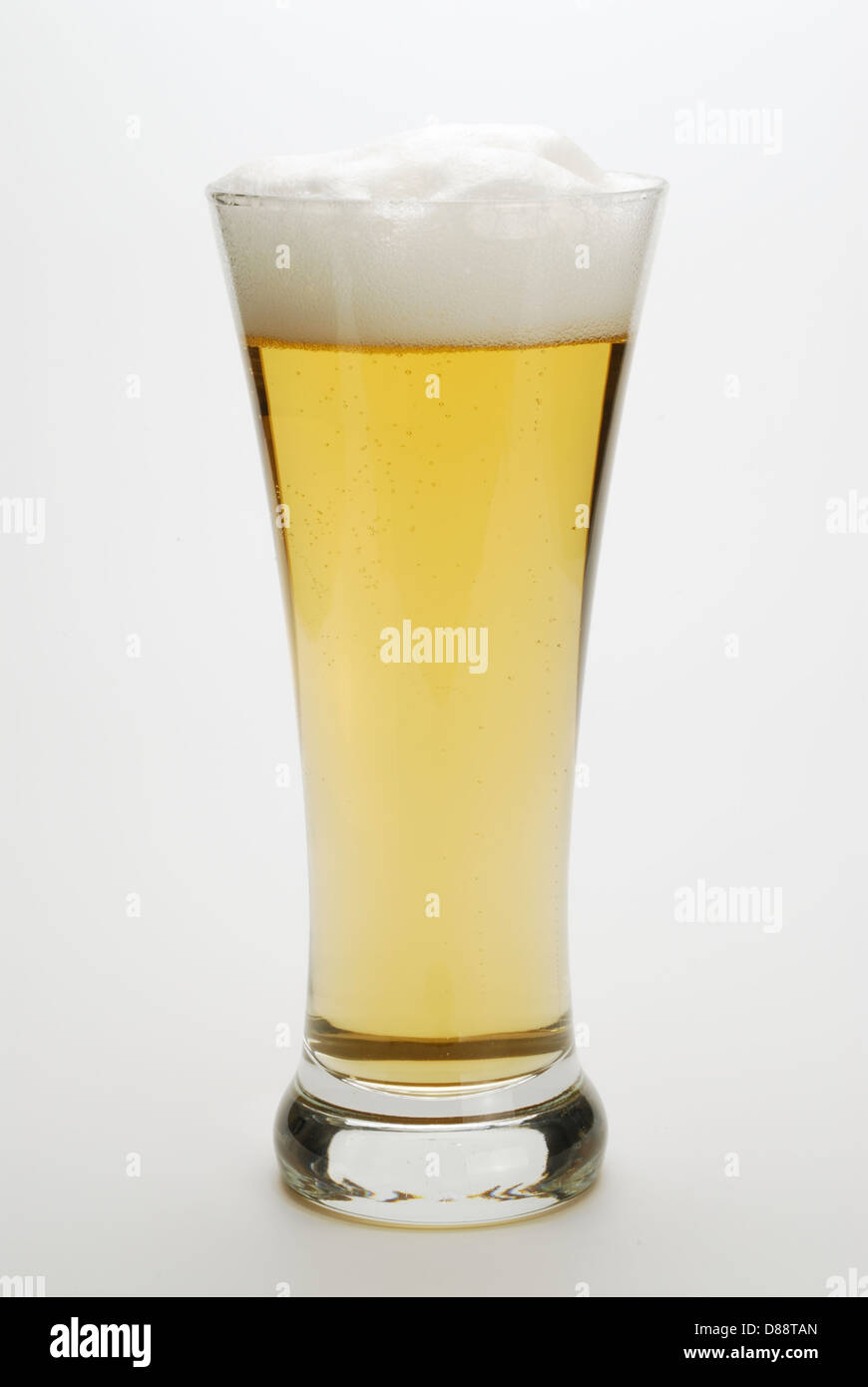 beer in a glass Stock Photo - Alamy