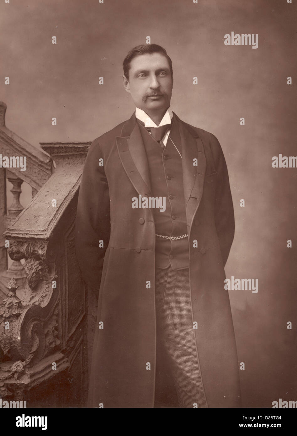 Rider Haggard - 1890 Photograph Stock Photo - Alamy