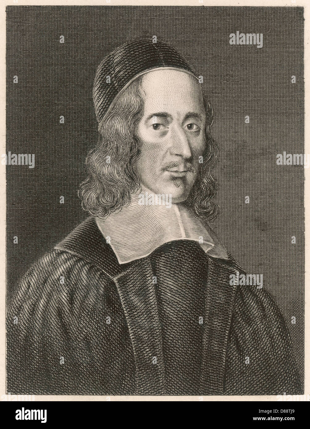 George Herbert - Metaphysical poet and clergyman Stock Photo - Alamy