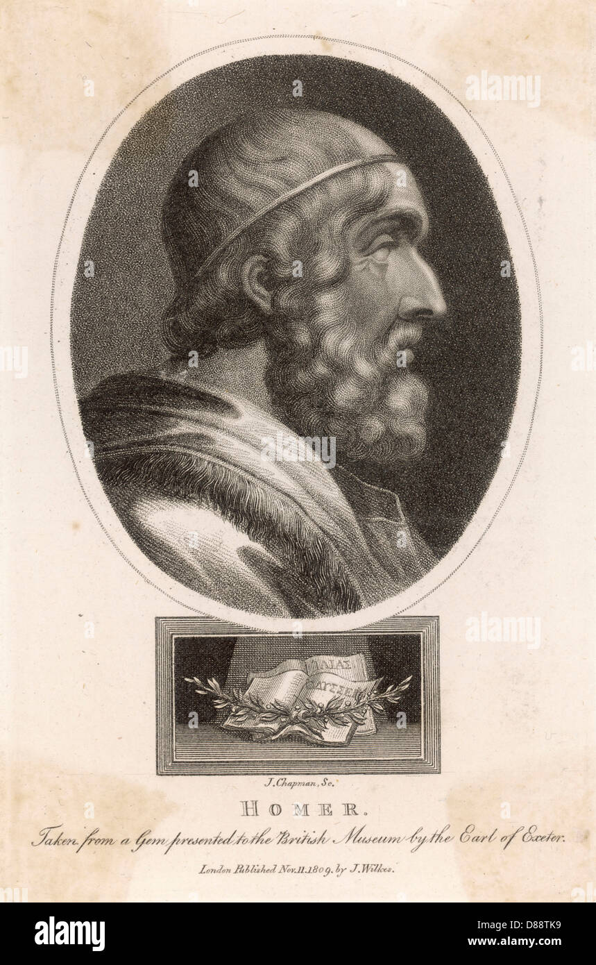 The iliad homer hi-res stock photography and images - Alamy