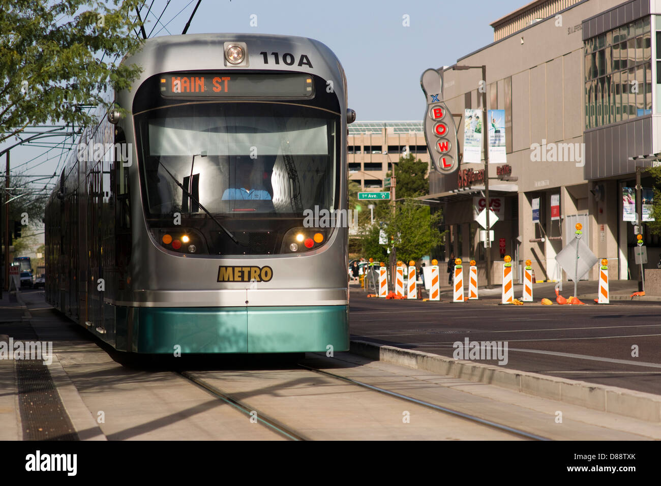 Light rail transit phoenix hi-res stock photography and images - Alamy