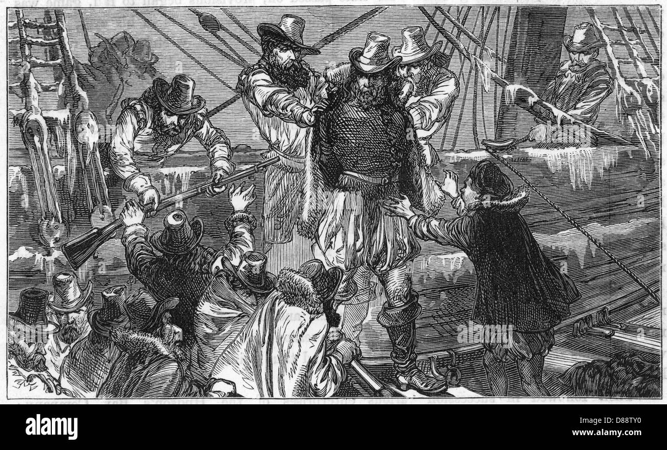 Henry hudson mutiny hi-res stock photography and images - Alamy