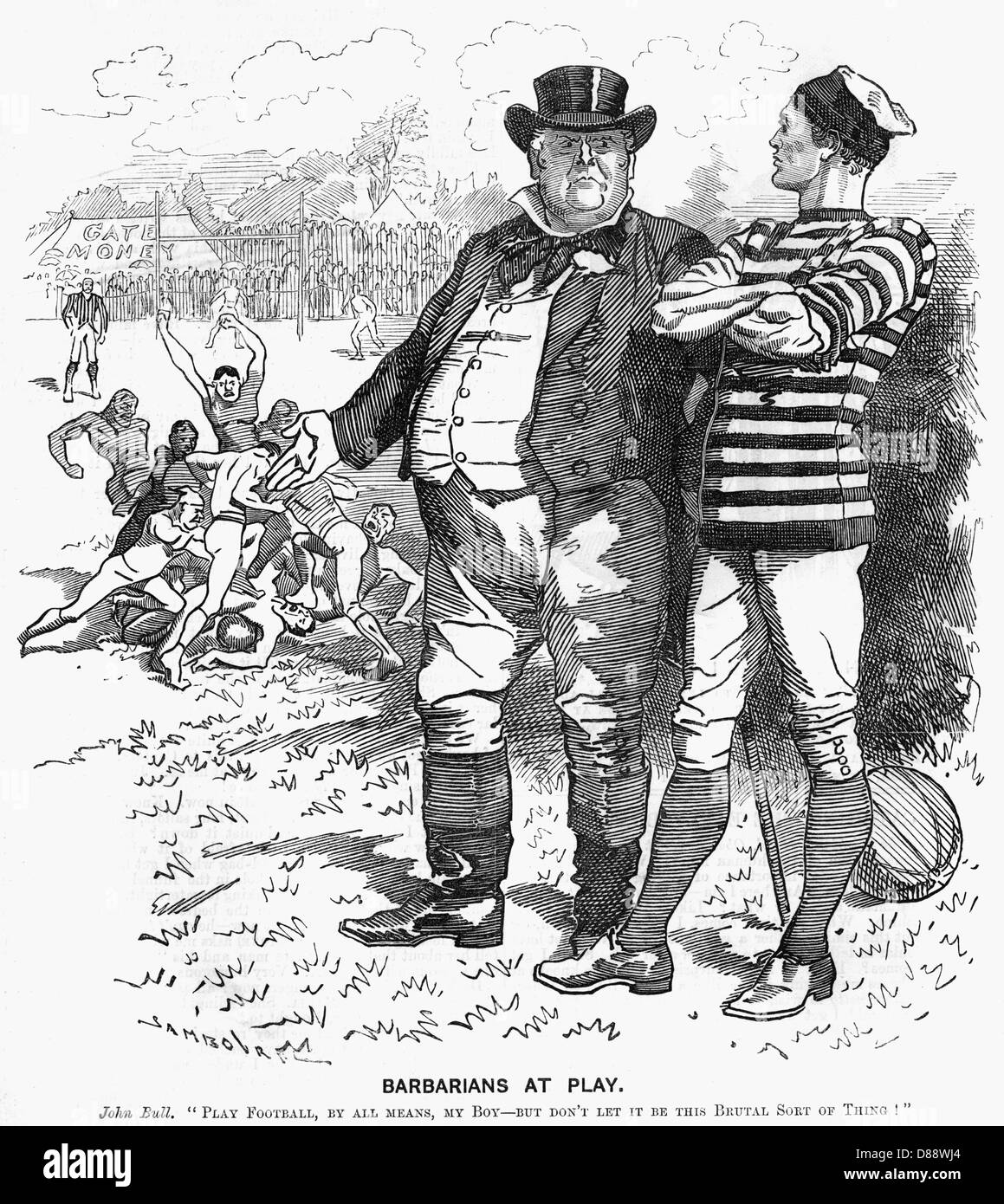 Rugby football Black and White Stock Photos & Images - Alamy