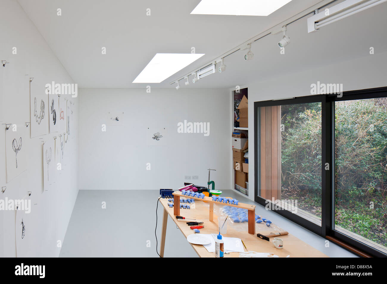 Ecospace Artist Studio Blackheath, London, United Kingdom. Architect ...