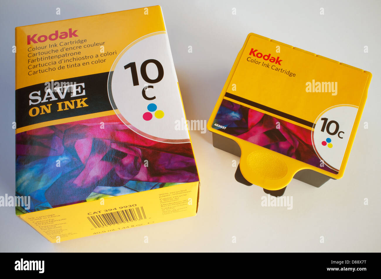 Kodak 10c color ink printer cartridge Stock Photo - Alamy