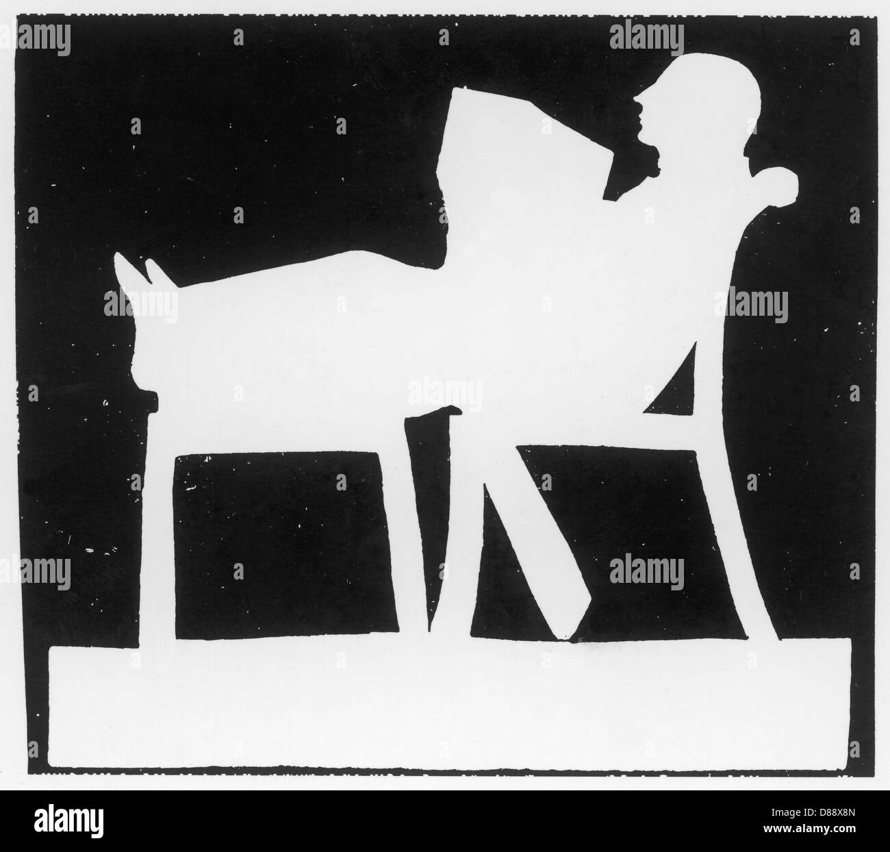 John Keats - Silhouette Stock Photo - Alamy
