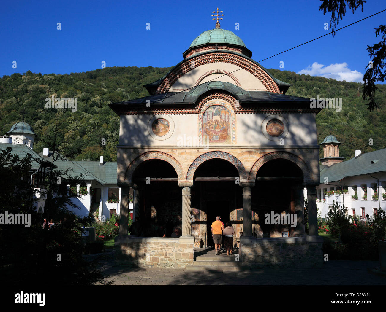 The Cozia Monastery is located 20 km away from Ramnicu Valcea ...