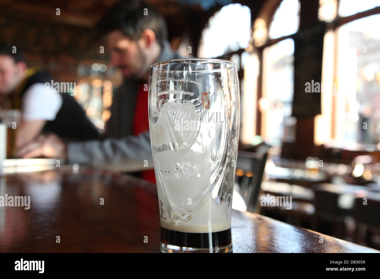 Empty Guinness Glass High Resolution Stock Photography and Images - Alamy
