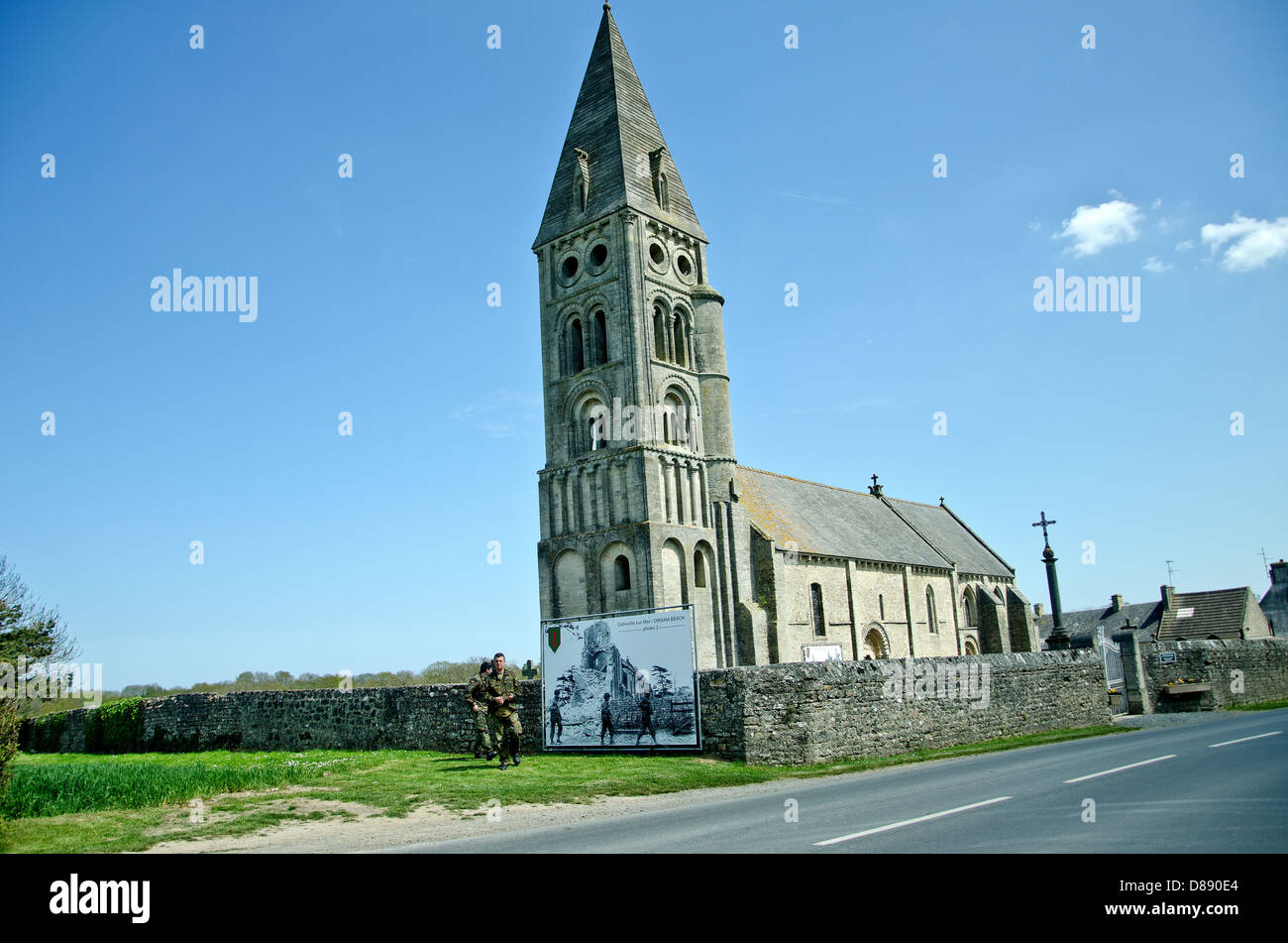 Old church in Normandy, France Stock Photo - Alamy