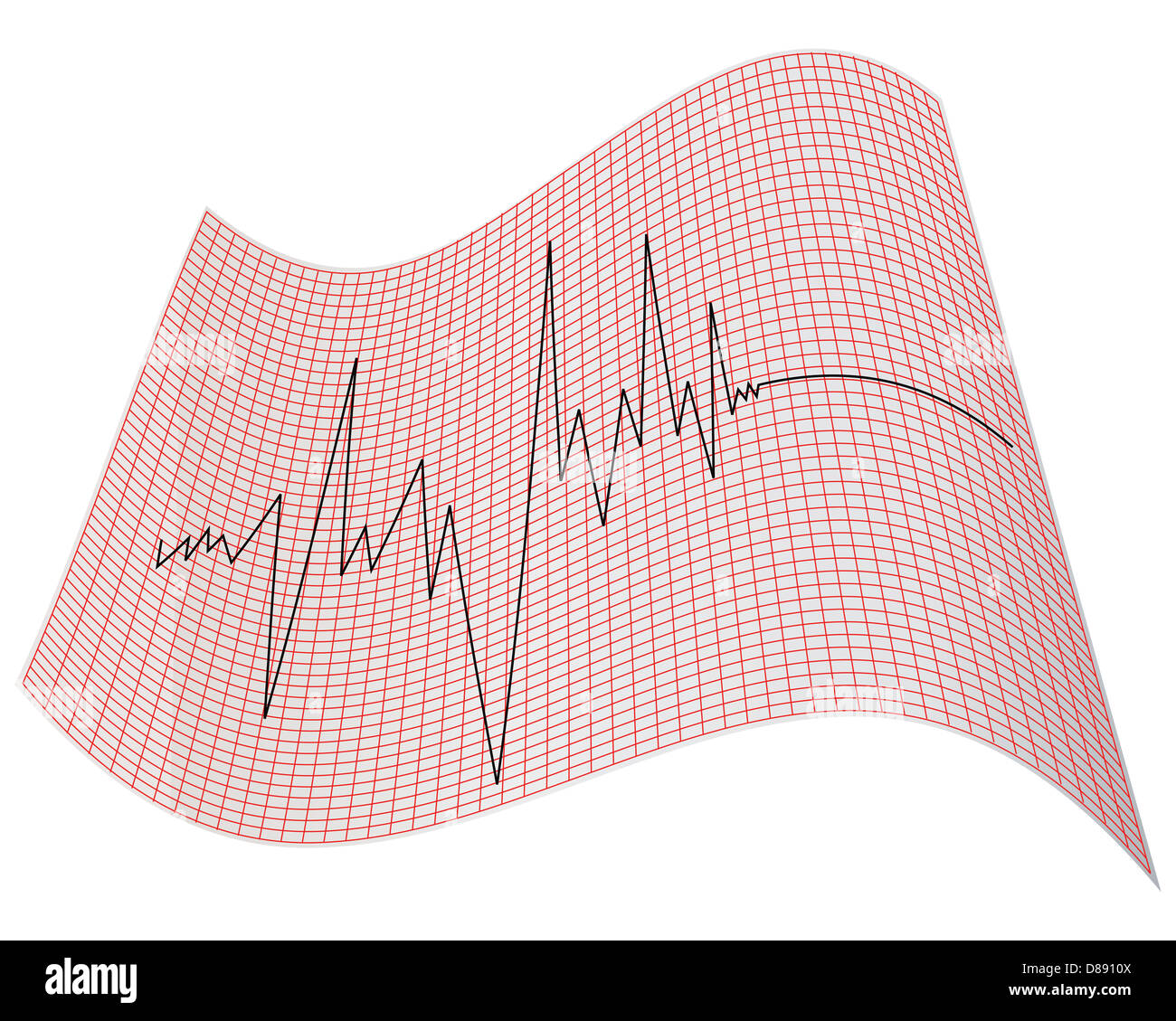 Electrocardiogram examination Cut Out Stock Images & Pictures - Alamy