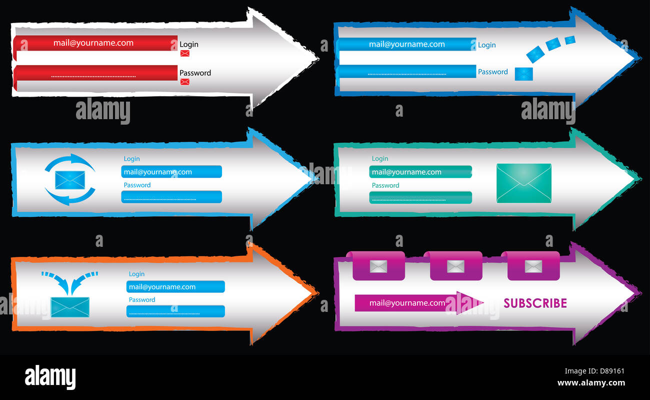 web design frame Stock Photo - Alamy