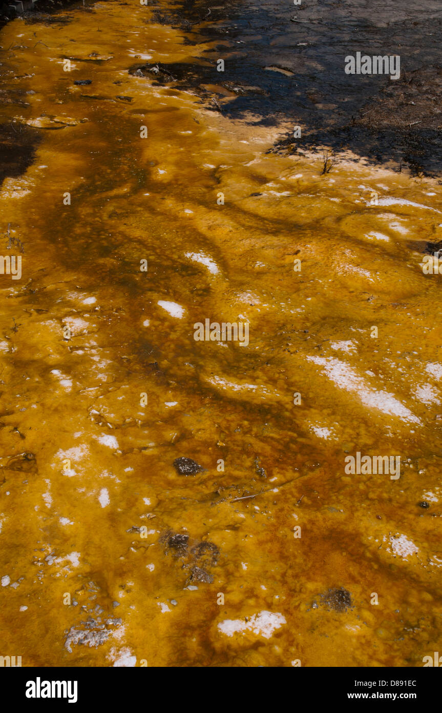 Silica terrace geothermal area hi-res stock photography and images - Alamy