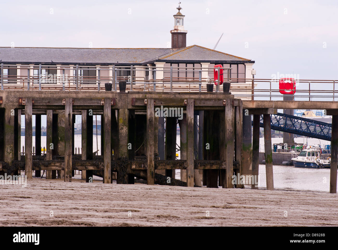 The Royal Terrace Pier Gravesend Kent UK Stock Photo - Alamy