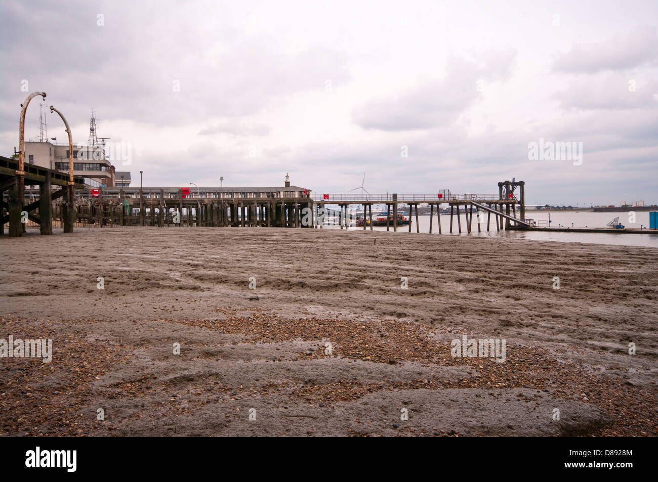 The Royal Terrace Pier Gravesend Kent UK Stock Photo - Alamy