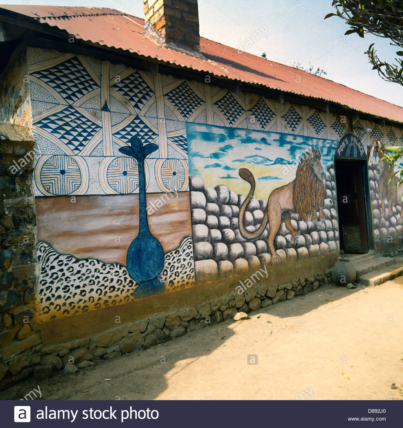 Africa Bafut Cameroon Fons Palace High Resolution Stock Photography and ...