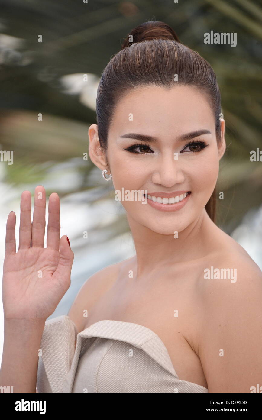 Cannes, France. 22nd May 2013. Rhatha Phongam attends the Photocall ...