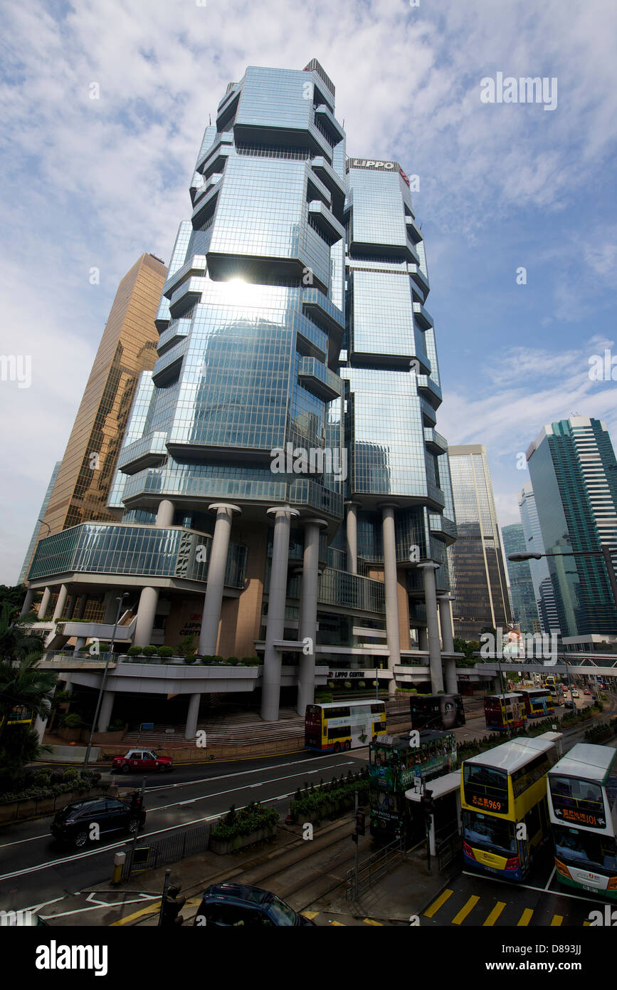 Lippo building in Admiralty, Hong Kong Stock Photo - Alamy