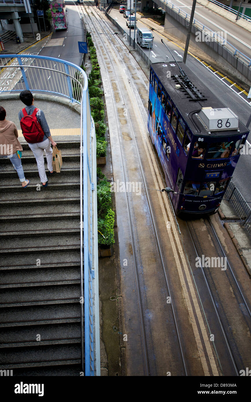 Old tram stairs hi-res stock photography and images - Alamy