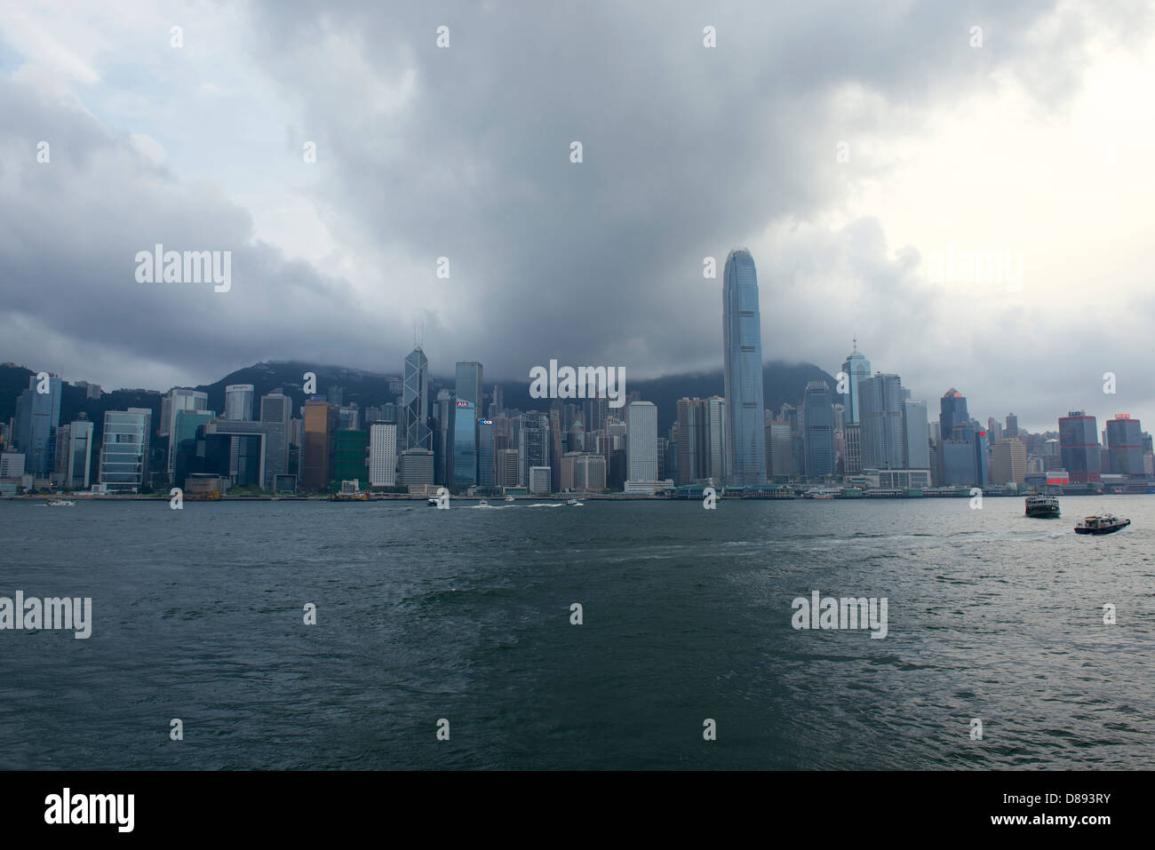 Hong kong island from kowloon hi-res stock photography and images - Alamy