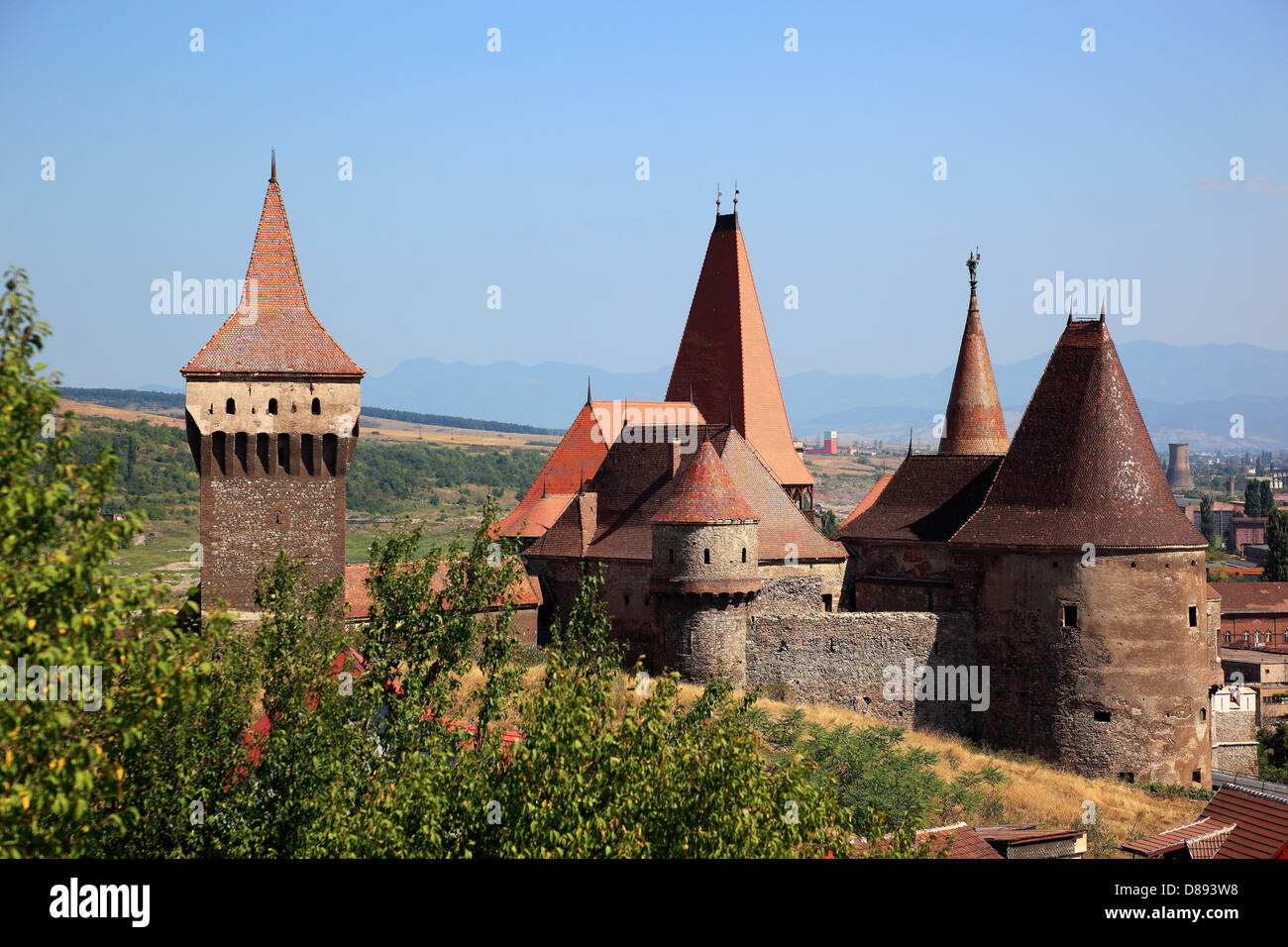 Corvin Castle, also known as Hunyad Castle or Hunedoara Castle ...