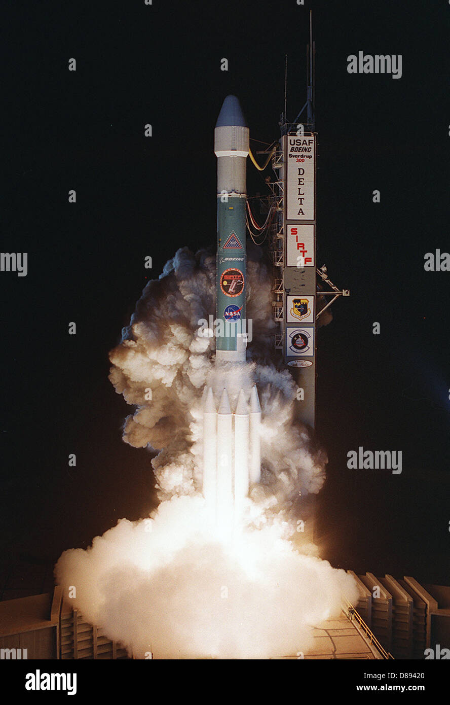 NASA's 300th Delta rocket launch successfully carried the Spitzer Space ...