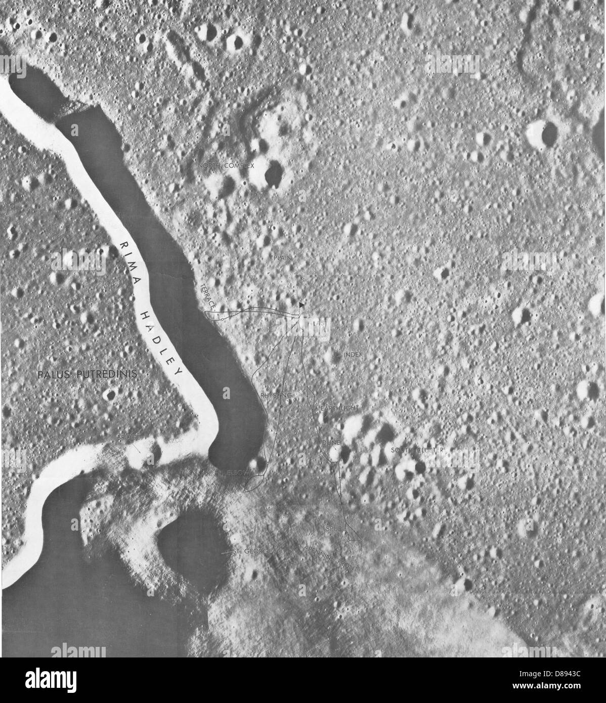 Apollo 15 lunar sample Black and White Stock Photos & Images - Alamy