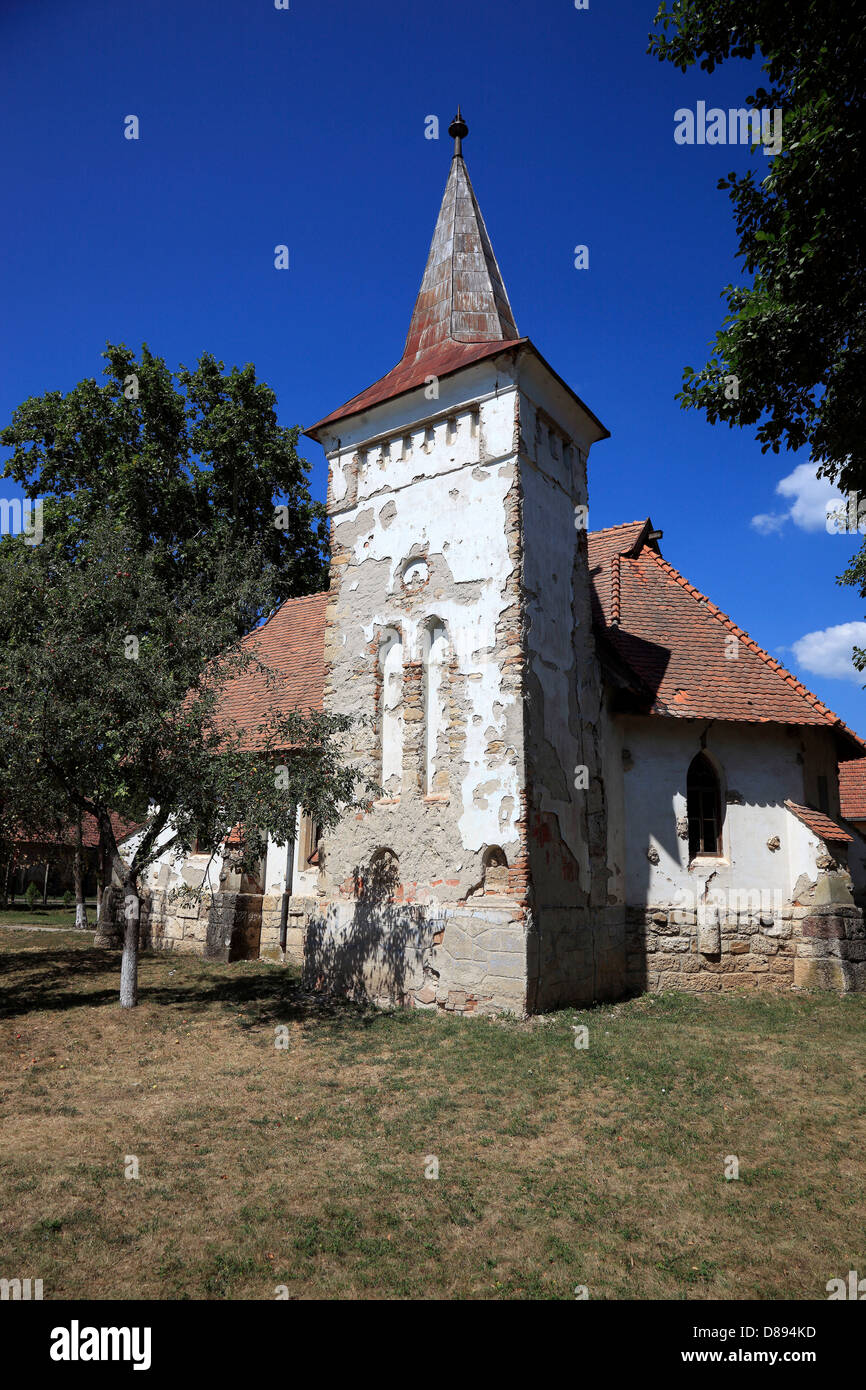 Romanesque chapel of Geoagui, Transylvania, Romania Stock Photo - Alamy