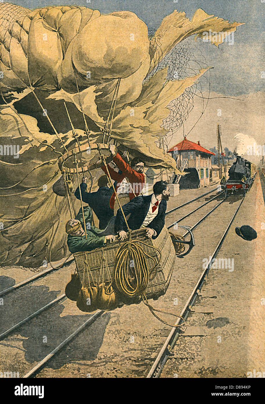 BALLOON ON RAILWAY Stock Photo - Alamy