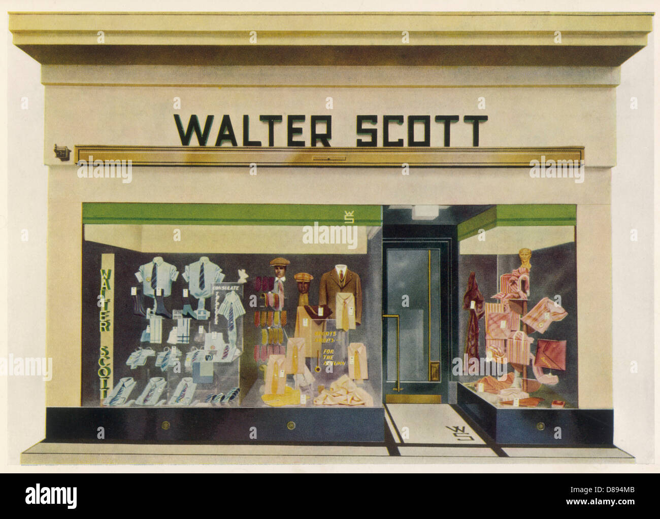 1930s shopfront hi-res stock photography and images - Alamy