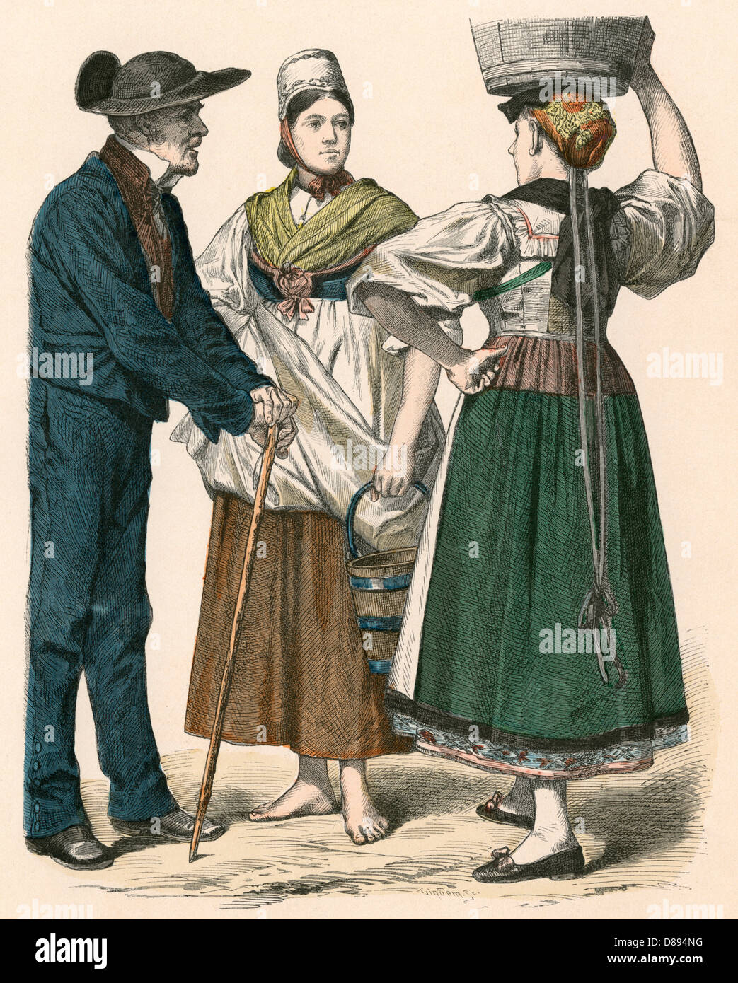 Racial - French Alsace Stock Photo - Alamy