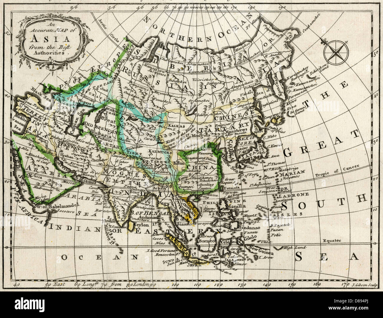 Asia Map Historical Stock Photos & Asia Map Historical Stock Images - Alamy