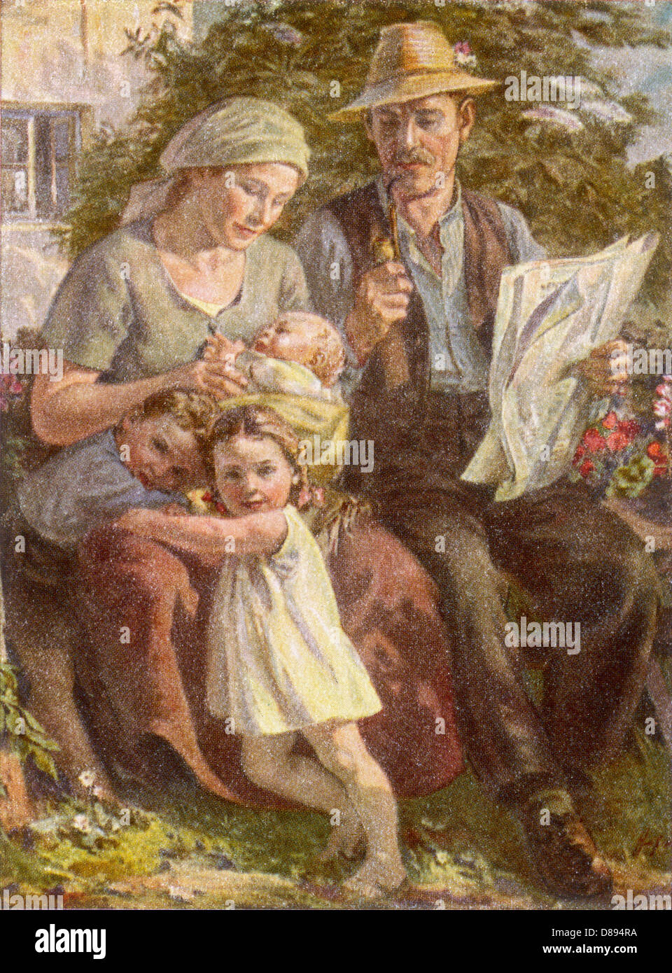 Bavarian family hi-res stock photography and images - Alamy