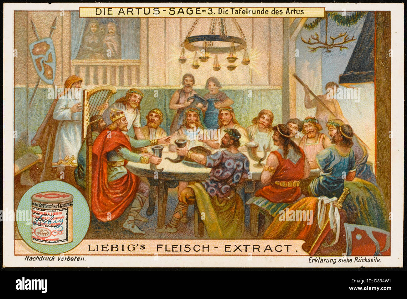 Arthur's Round Table Stock Photo - Alamy